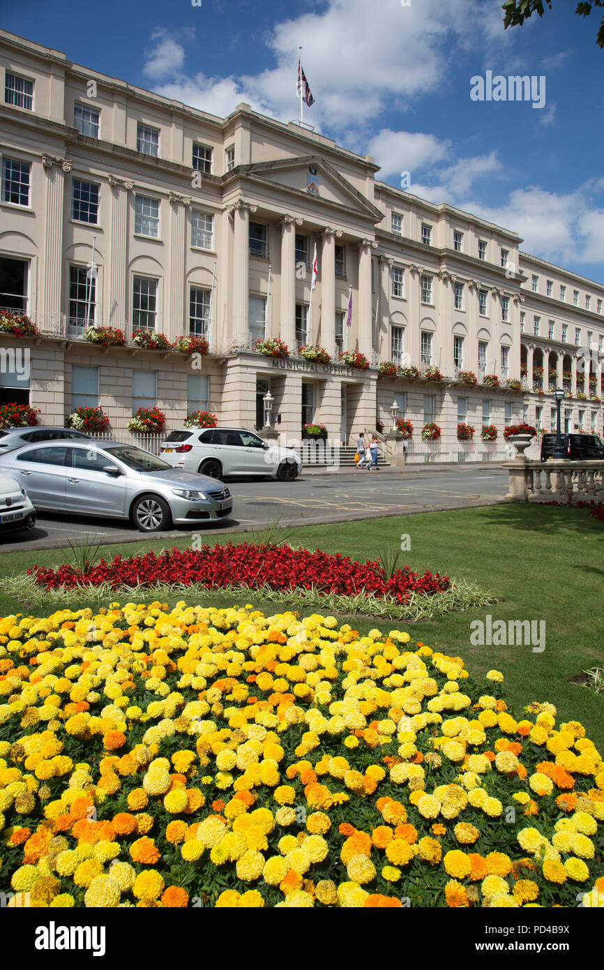 Regency architecture, Promenade, Cheltenham Stock Photo - Alamy
