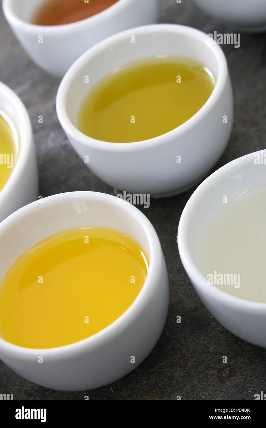 olive oil selection Stock Photo - Alamy