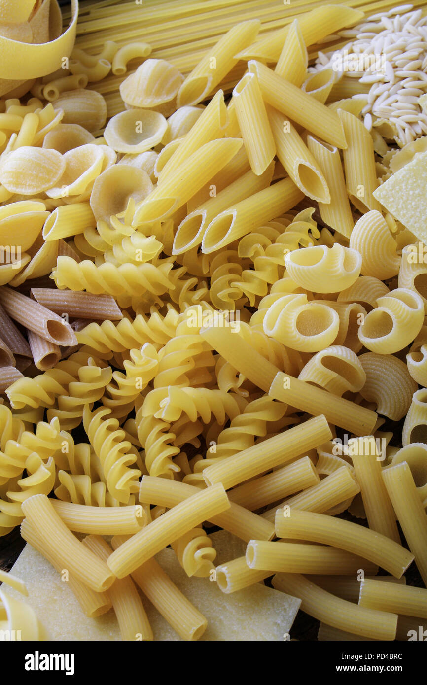 fresh uncooked pasta Stock Photo - Alamy