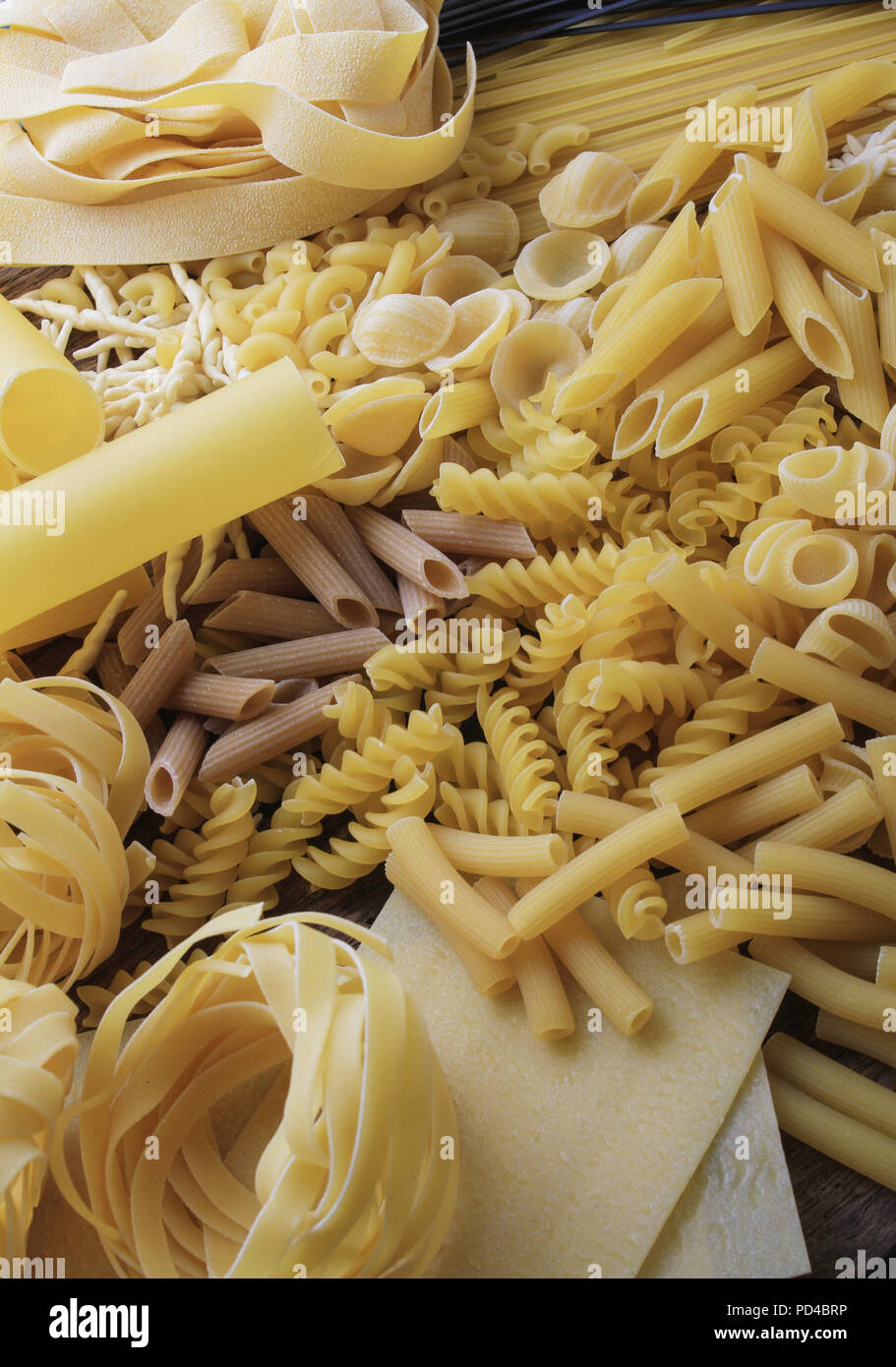 fresh uncooked pasta Stock Photo - Alamy
