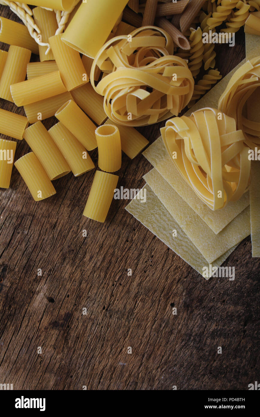 fresh uncooked pasta Stock Photo - Alamy