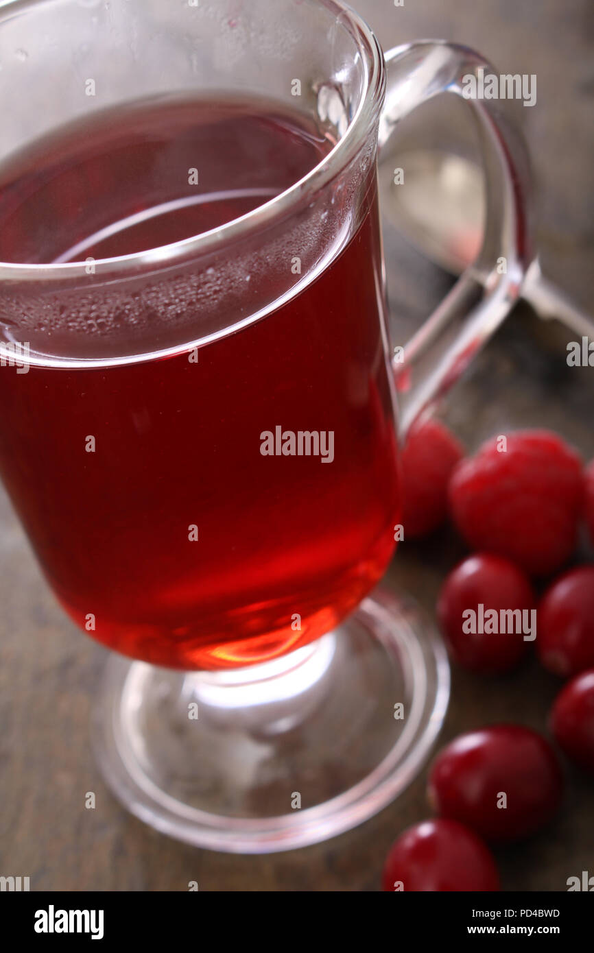 raspberry tea infusion Stock Photo - Alamy