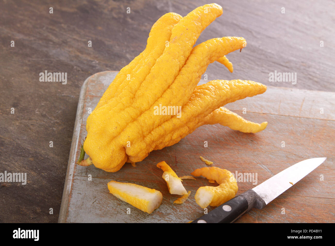 buddhas hand citrus fruit Stock Photo - Alamy