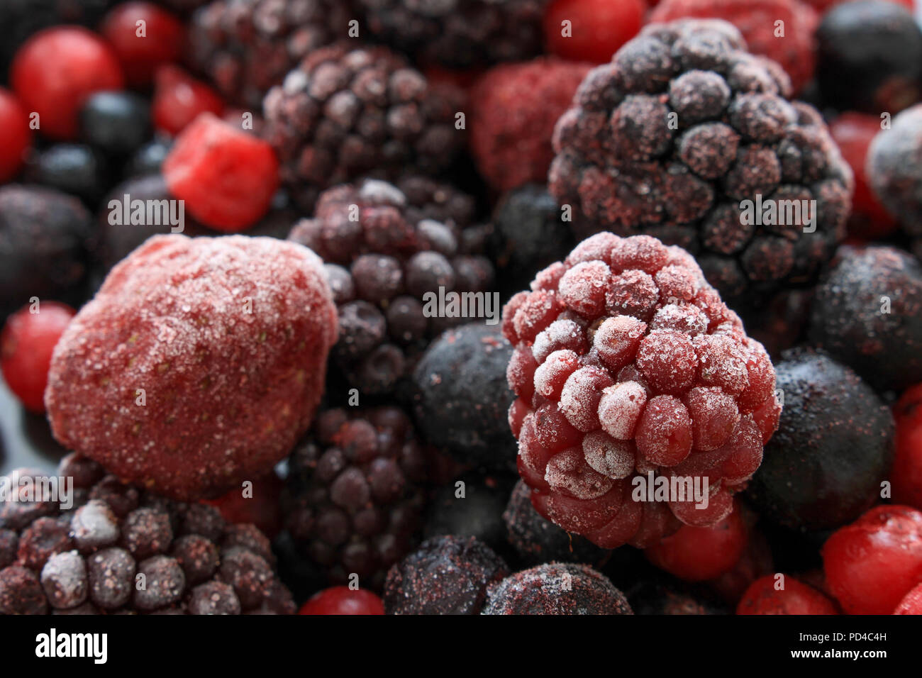 fresh frozen fruit and vegetable produce Stock Photo - Alamy