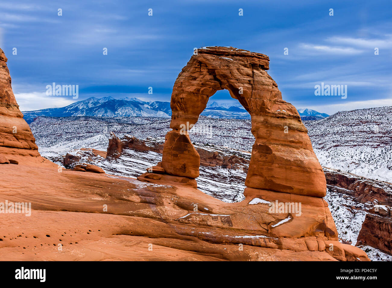 Delicate arch trailhead hi-res stock photography and images - Alamy