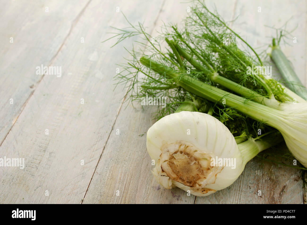 preparing fresh fennel Stock Photo - Alamy