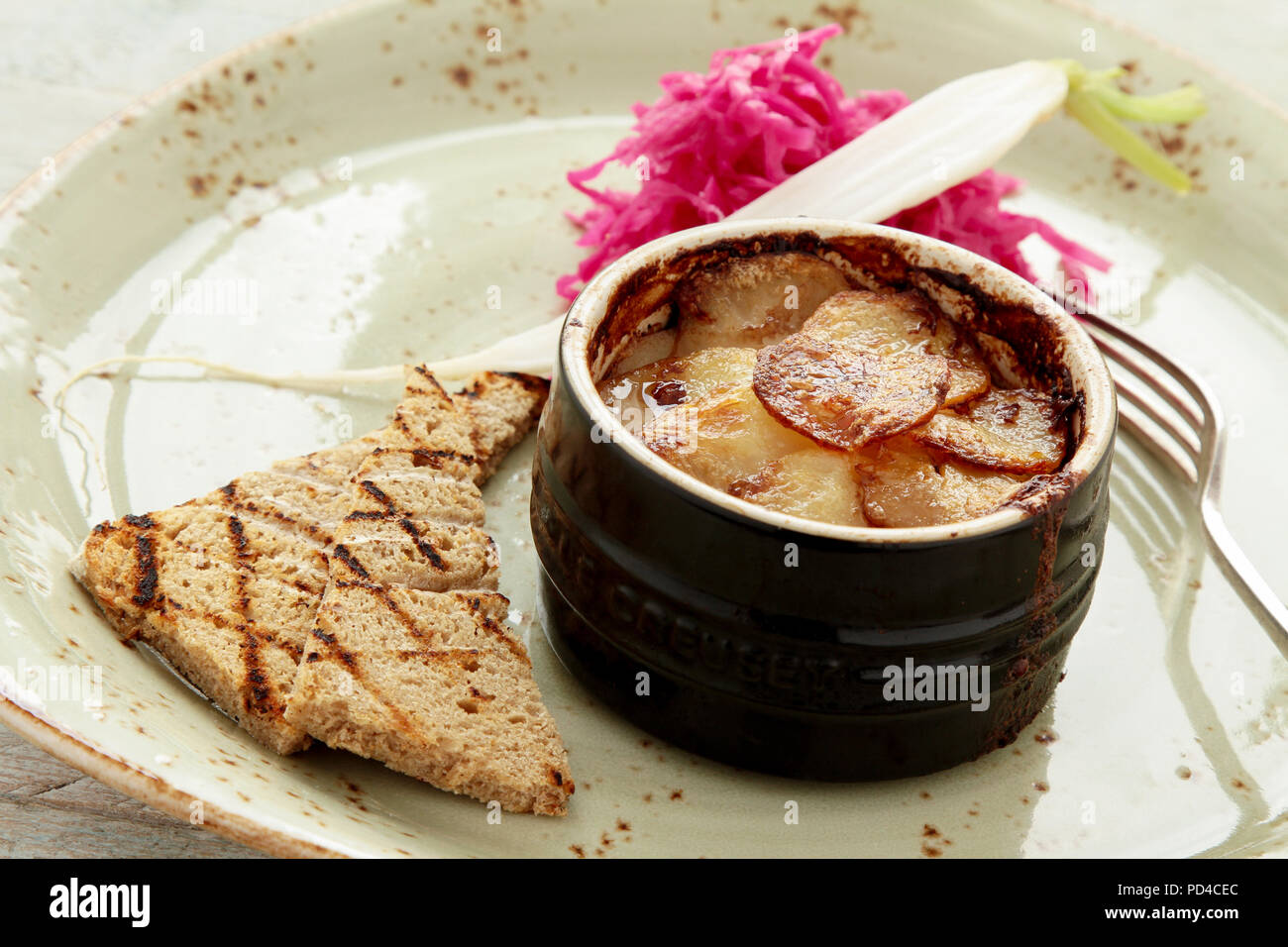 plated lamb main meal Stock Photo - Alamy