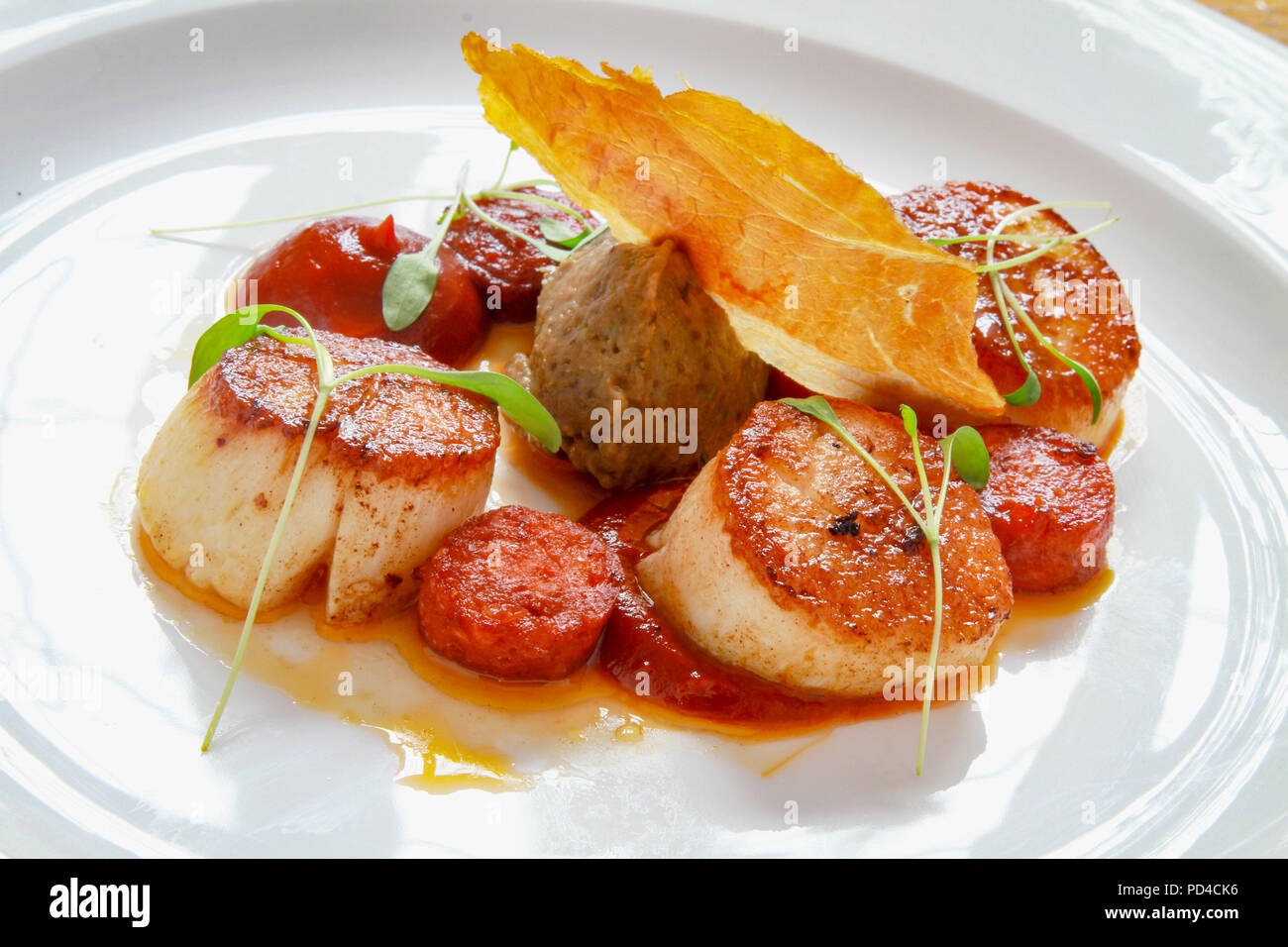 Plated appetizer hi-res stock photography and images - Alamy