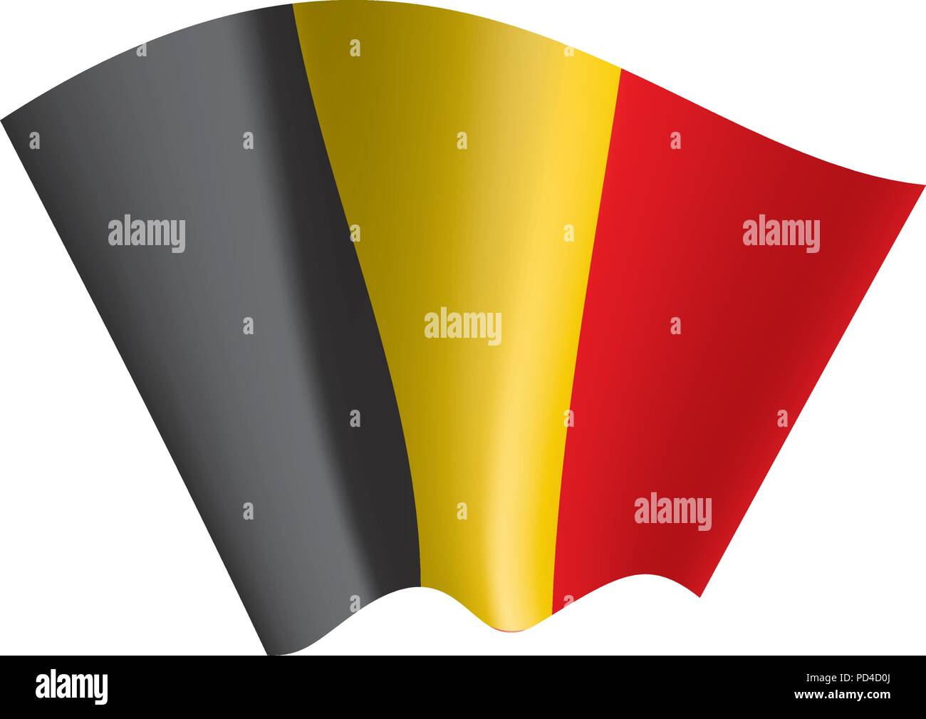 Flag of Belgium, Vector illustration Stock Vector Image & Art - Alamy