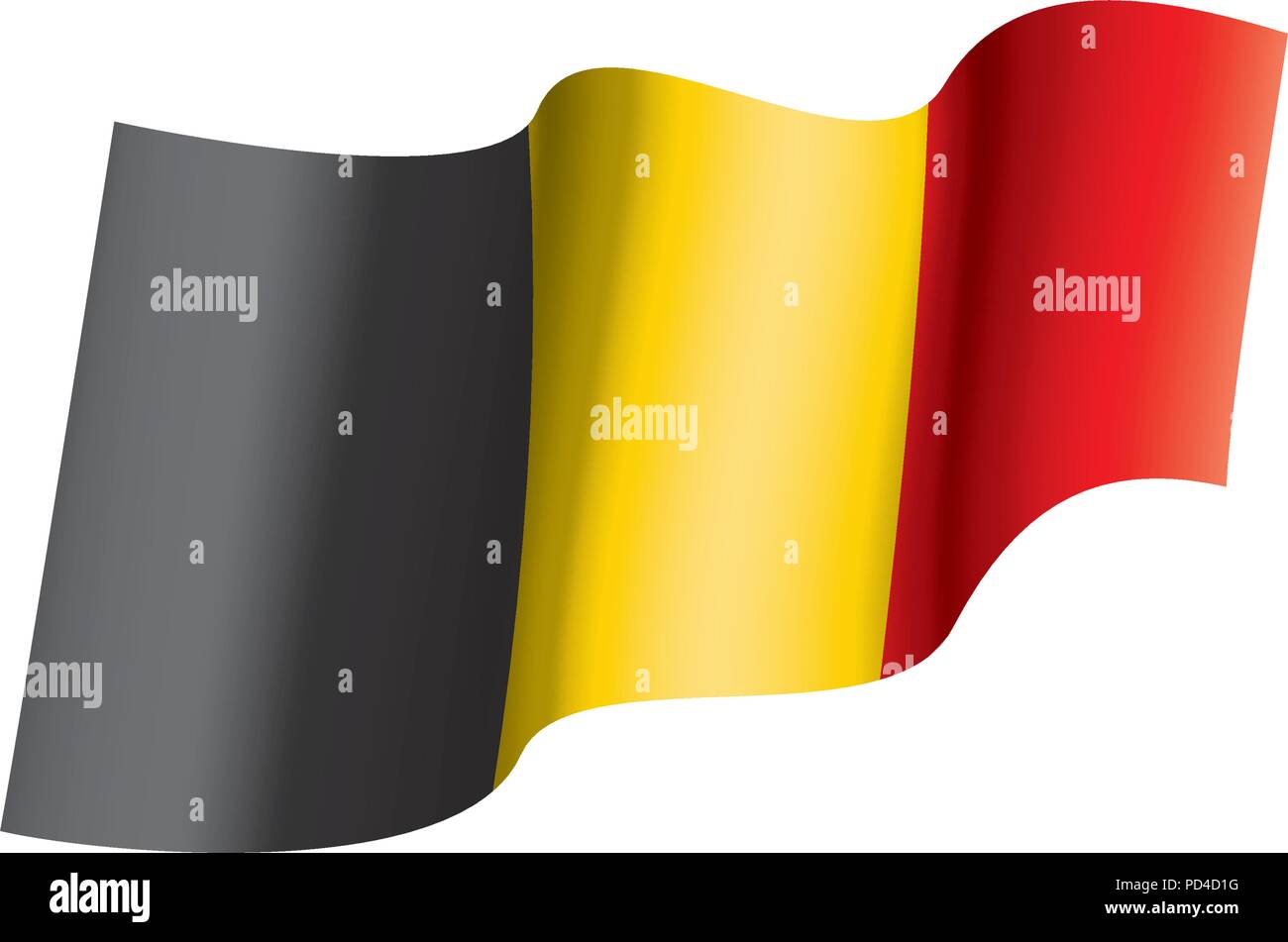 Flag of Belgium, Vector illustration Stock Vector Image & Art - Alamy