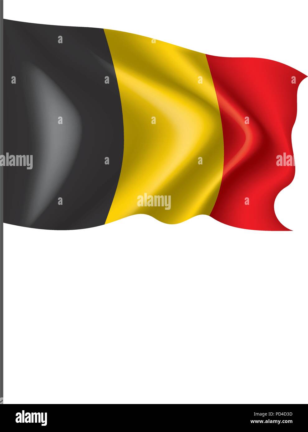 Flag of Belgium, Vector illustration Stock Vector Image & Art - Alamy