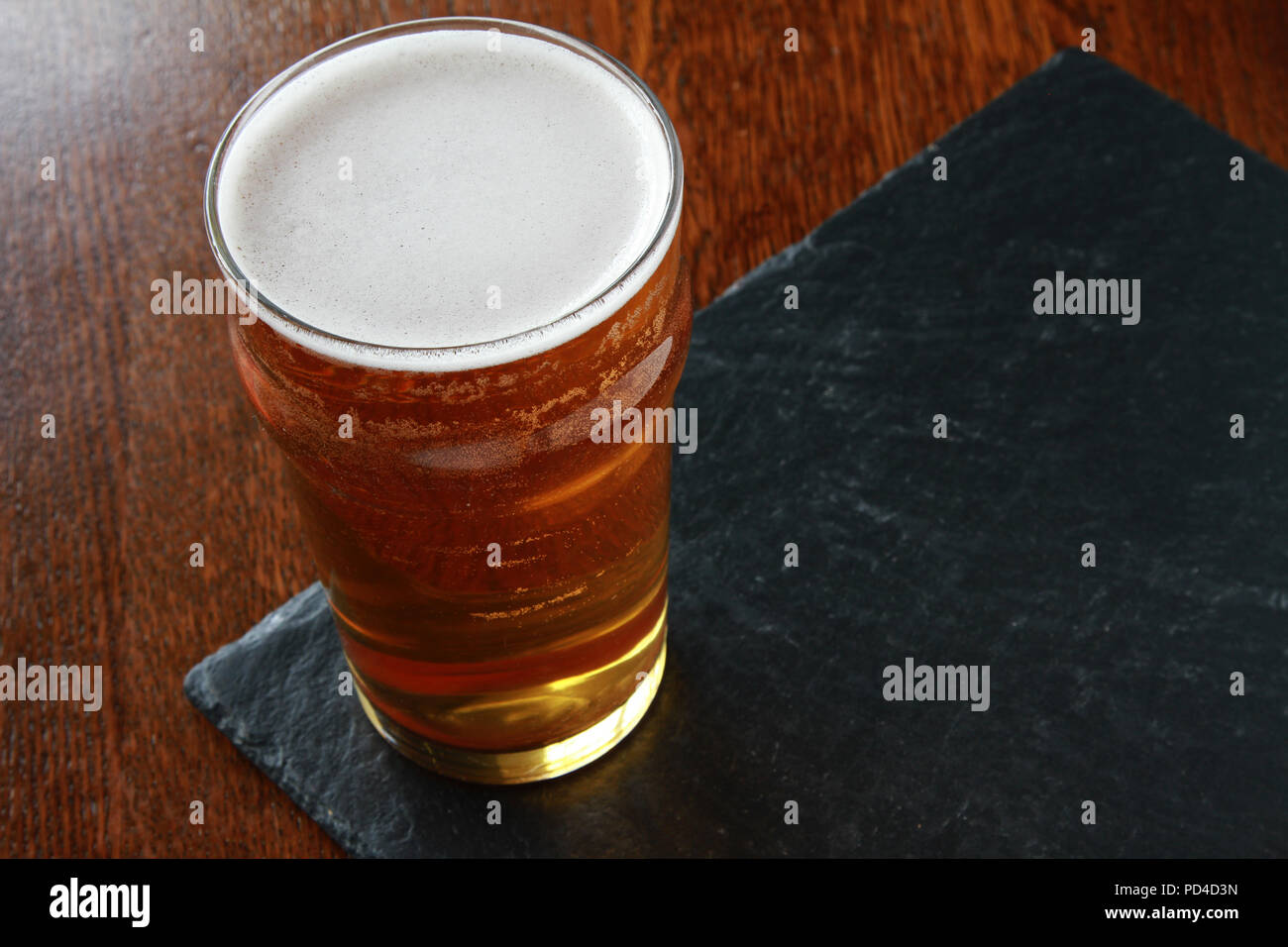 Pintof beer in glass hi-res stock photography and images - Alamy