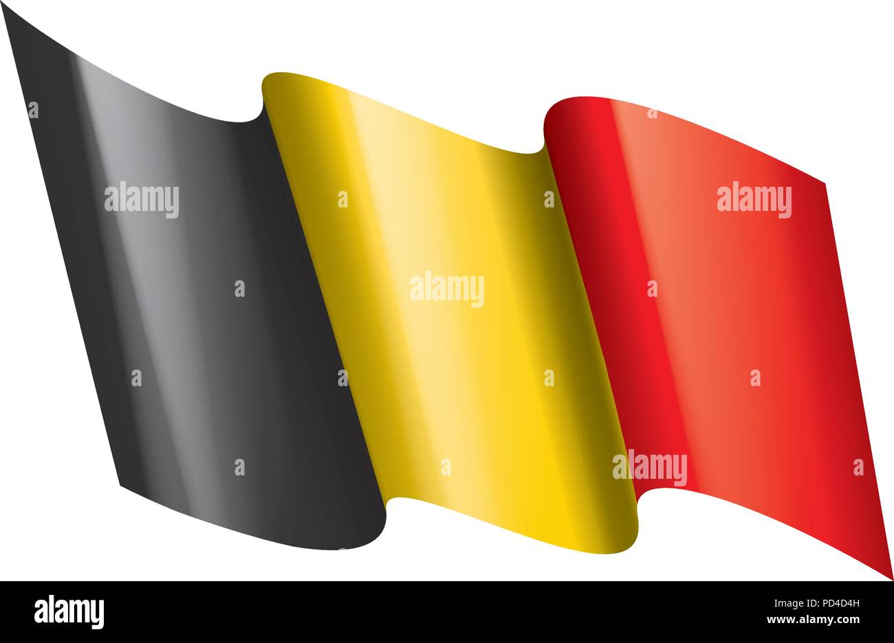 Flag of Belgium, Vector illustration Stock Vector Image & Art - Alamy