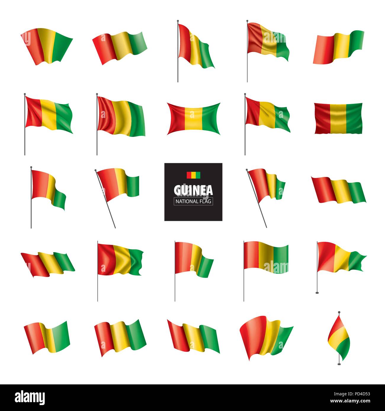 guinea flag, vector illustration Stock Vector Image & Art - Alamy