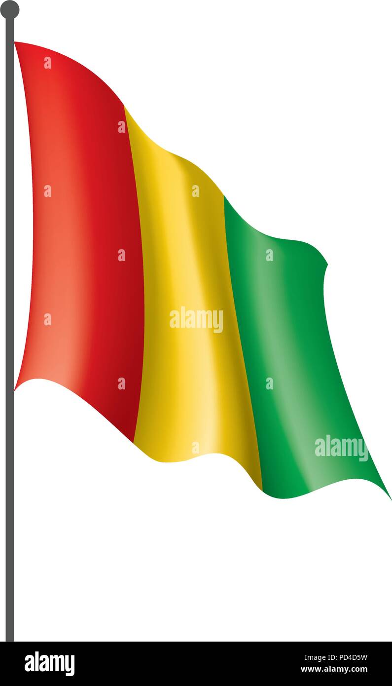 guinea flag, vector illustration Stock Vector Image & Art - Alamy