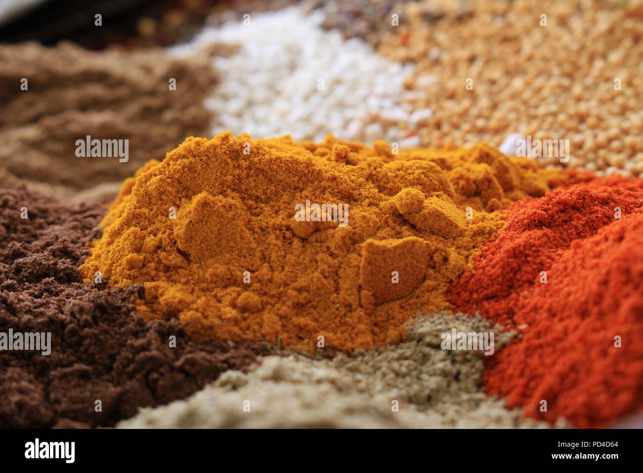 fresh dried spices Stock Photo - Alamy