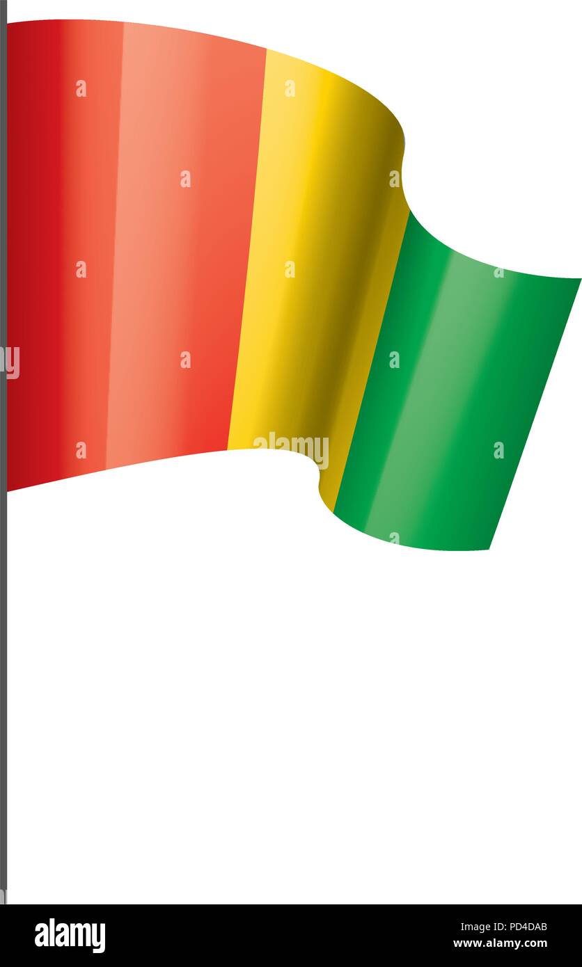 guinea flag, vector illustration Stock Vector Image & Art - Alamy