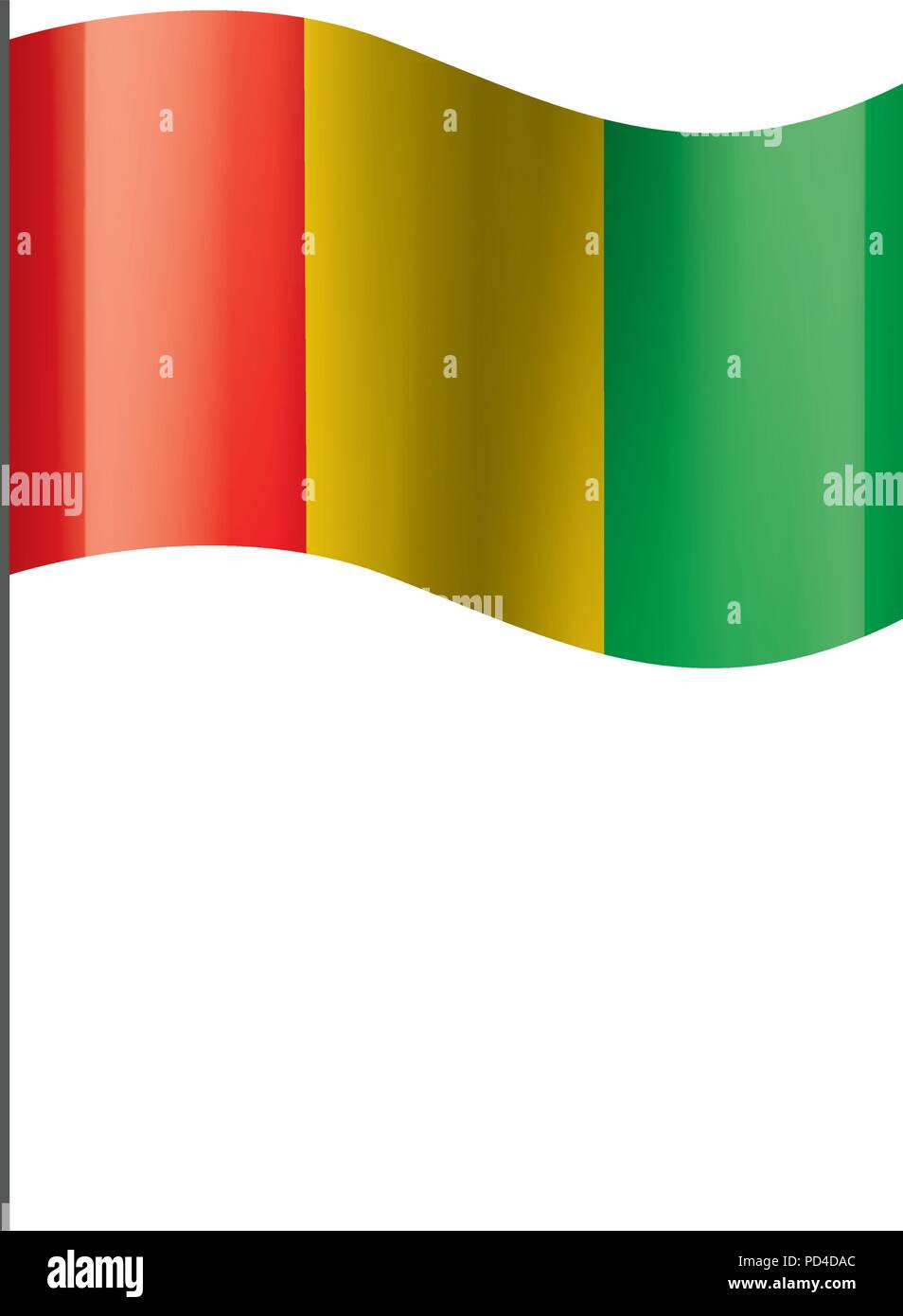 guinea flag, vector illustration Stock Vector Image & Art - Alamy
