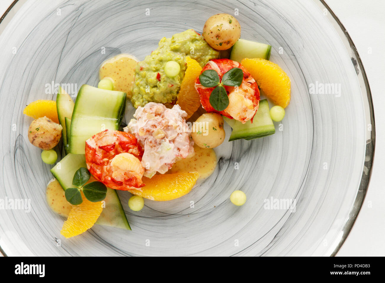 Lobster starter hi-res stock photography and images - Alamy