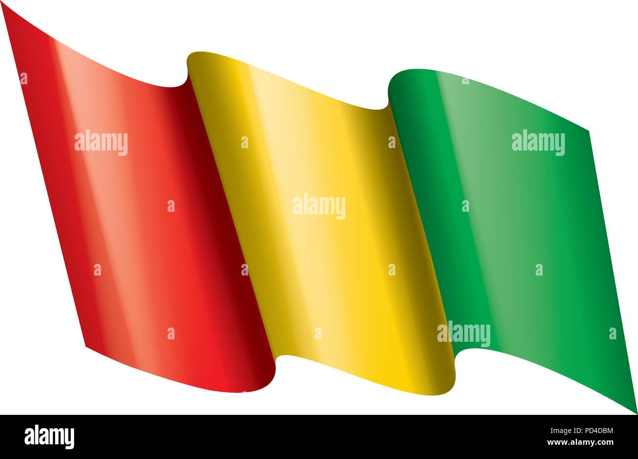 guinea flag, vector illustration Stock Vector Image & Art - Alamy