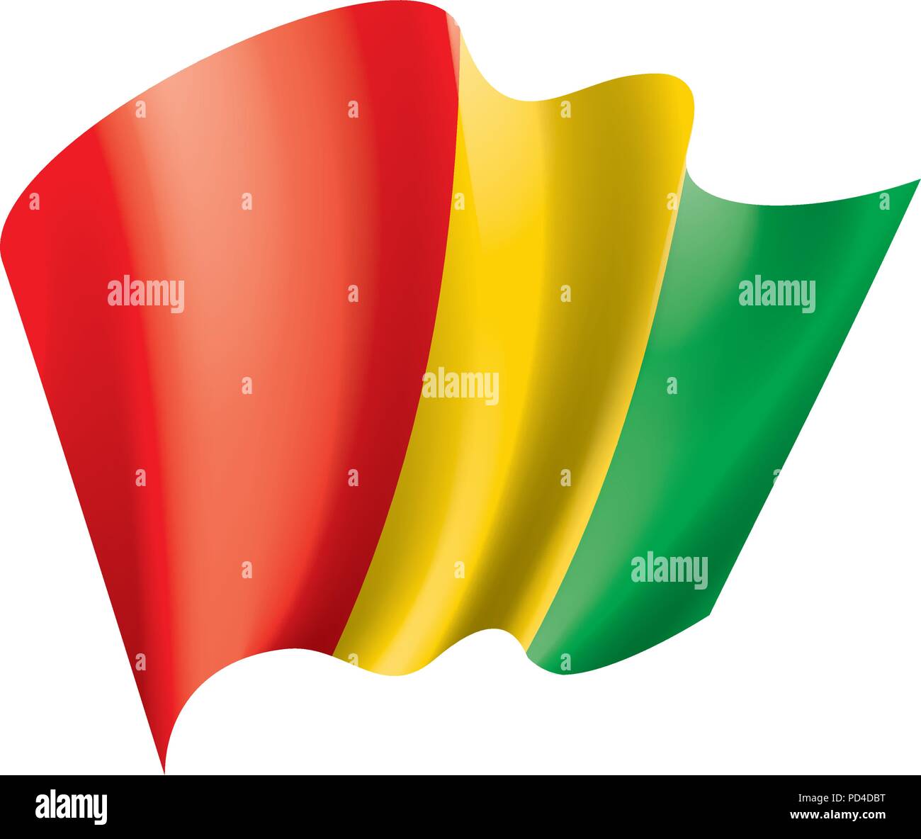 guinea flag, vector illustration Stock Vector Image & Art - Alamy