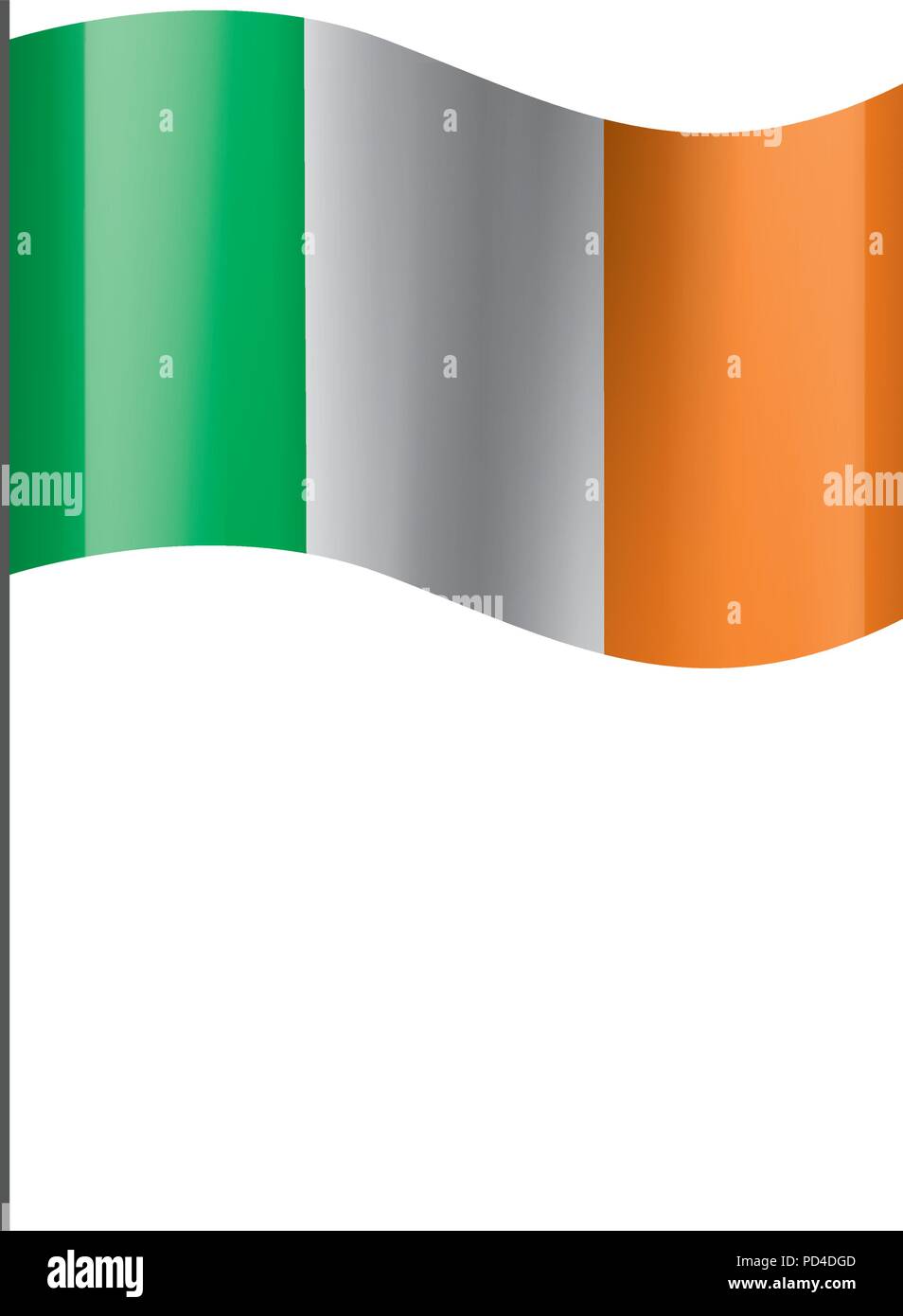 Ireland flag, vector illustration Stock Vector Image & Art - Alamy