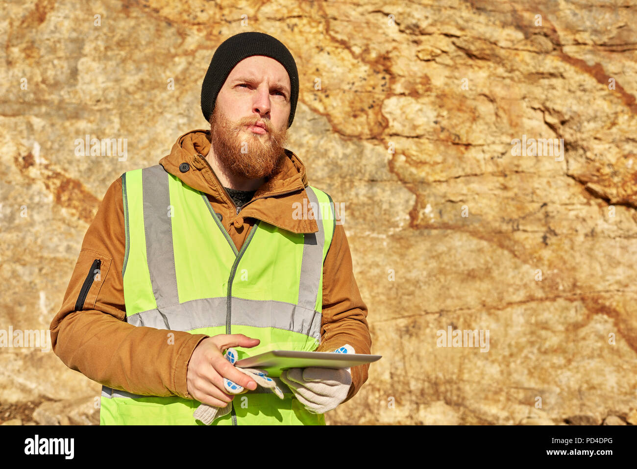 Bearded miner hi-res stock photography and images - Alamy