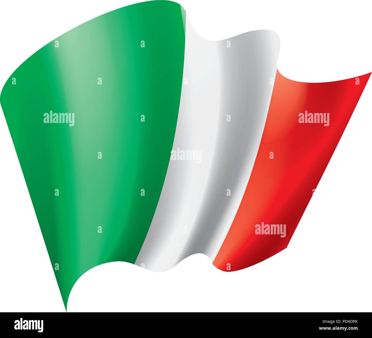 Italy flag, vector illustration Stock Vector Image & Art - Alamy
