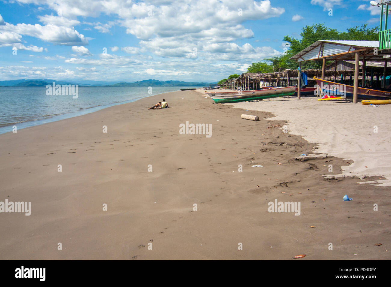 Punta Raton tropical beaches at the south west of Honduras in the ...
