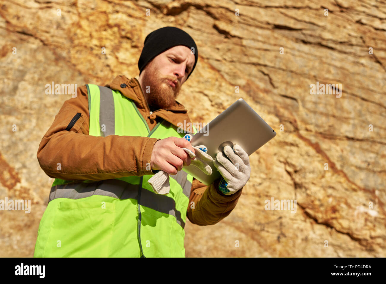 Bearded miner hi-res stock photography and images - Alamy