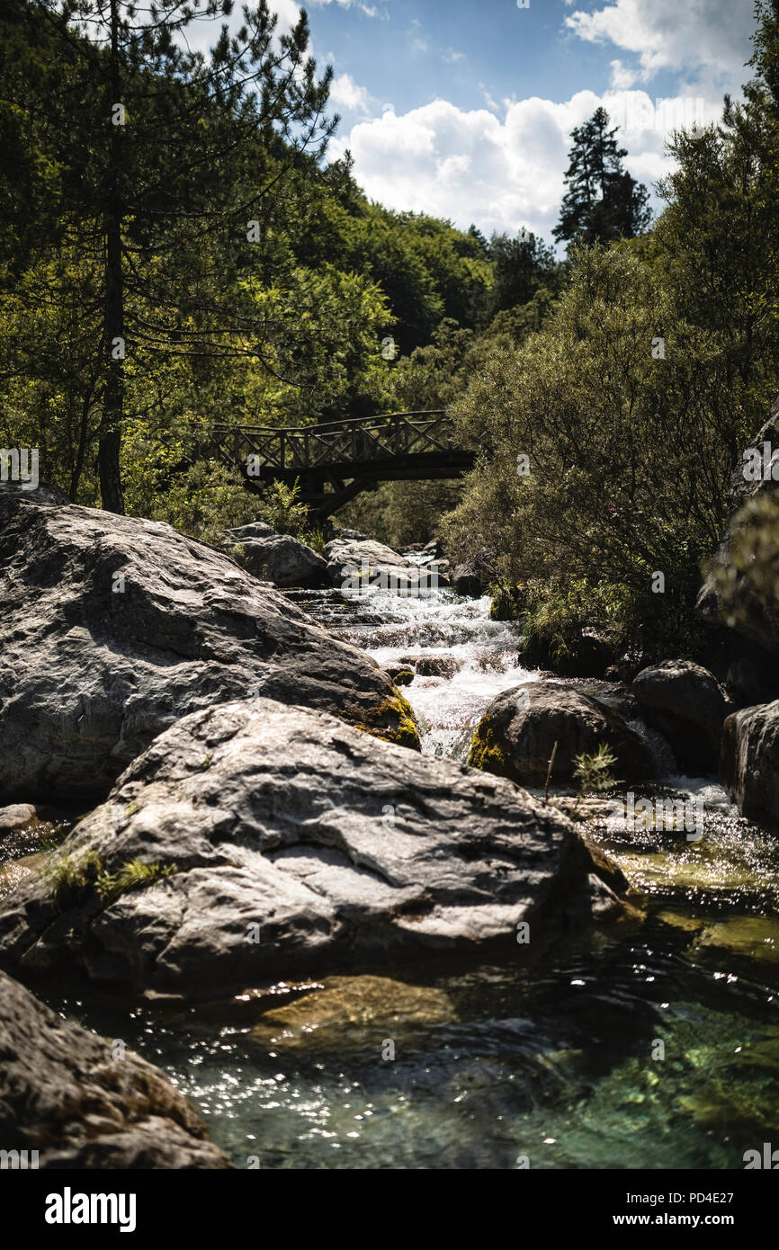 Enipeas river, Mount Olympus Stock Photo - Alamy