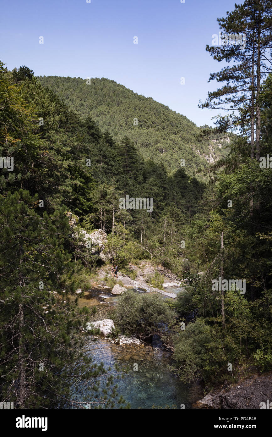 Enipeas river, Mount Olympus Stock Photo - Alamy