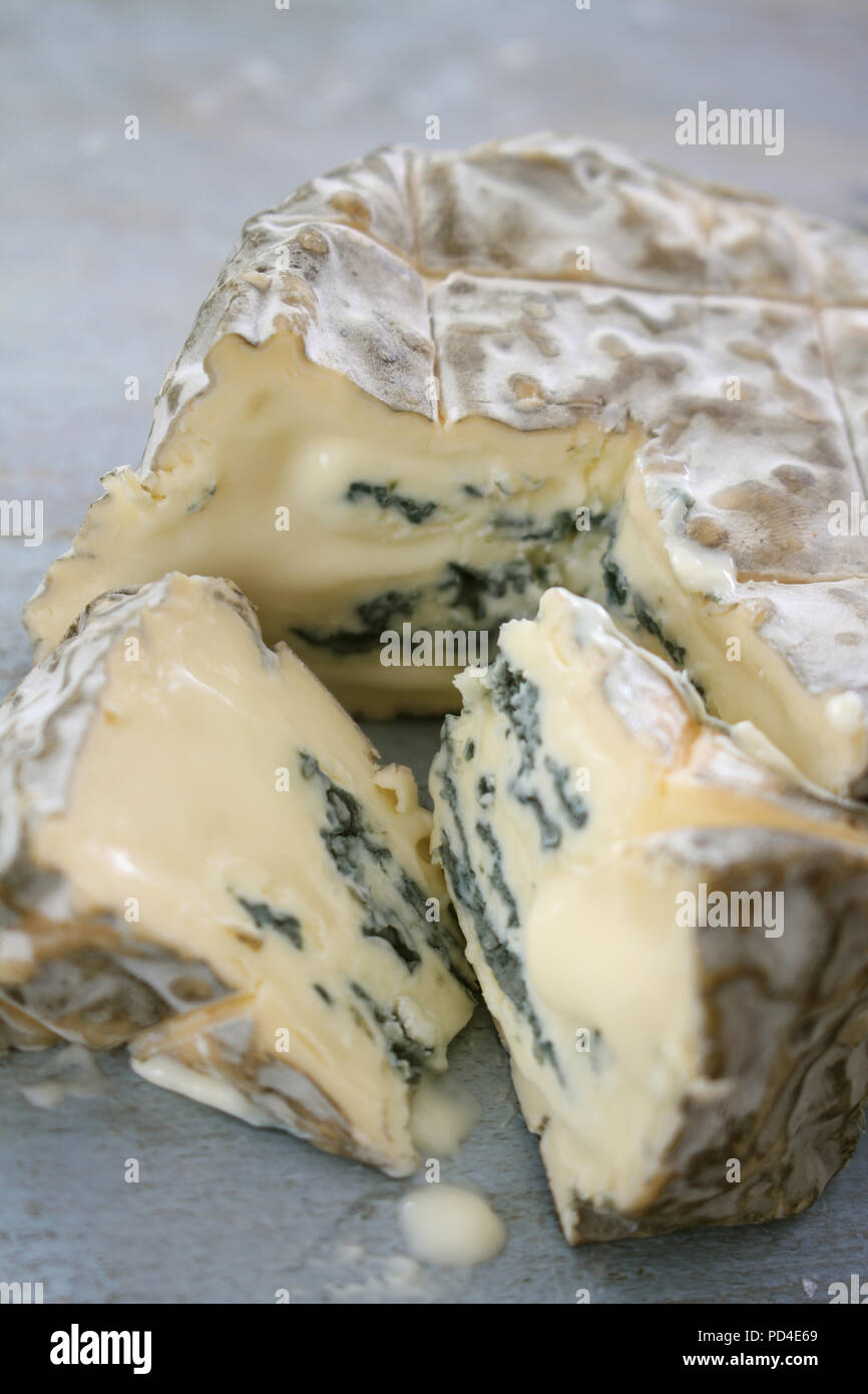 soft blue cheese Stock Photo - Alamy