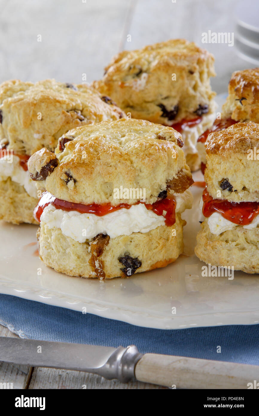 fresh baked scones Stock Photo - Alamy