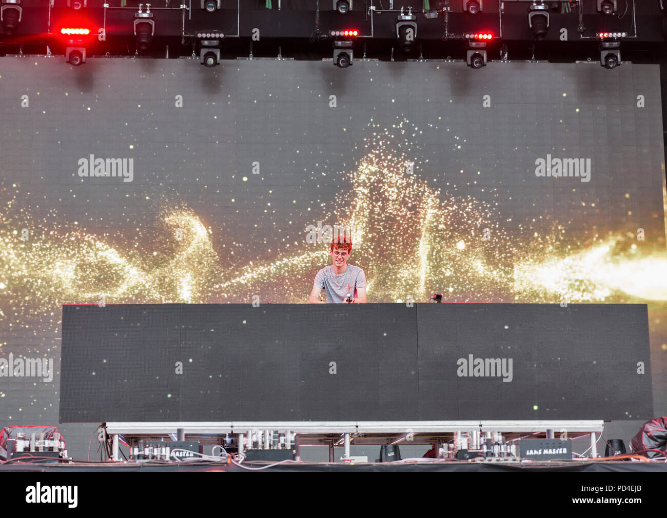 KIEV, UKRAINE - JULY 04, 2018: Felix De Laet, known by his stage name ...