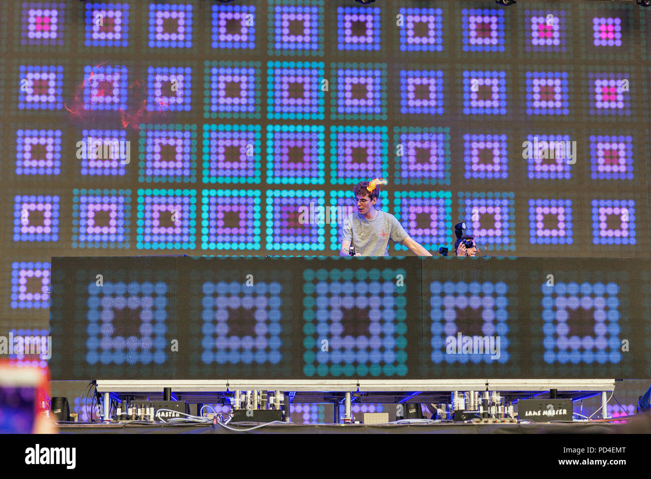 KIEV, UKRAINE - JULY 04, 2018: Felix De Laet, known by his stage name ...