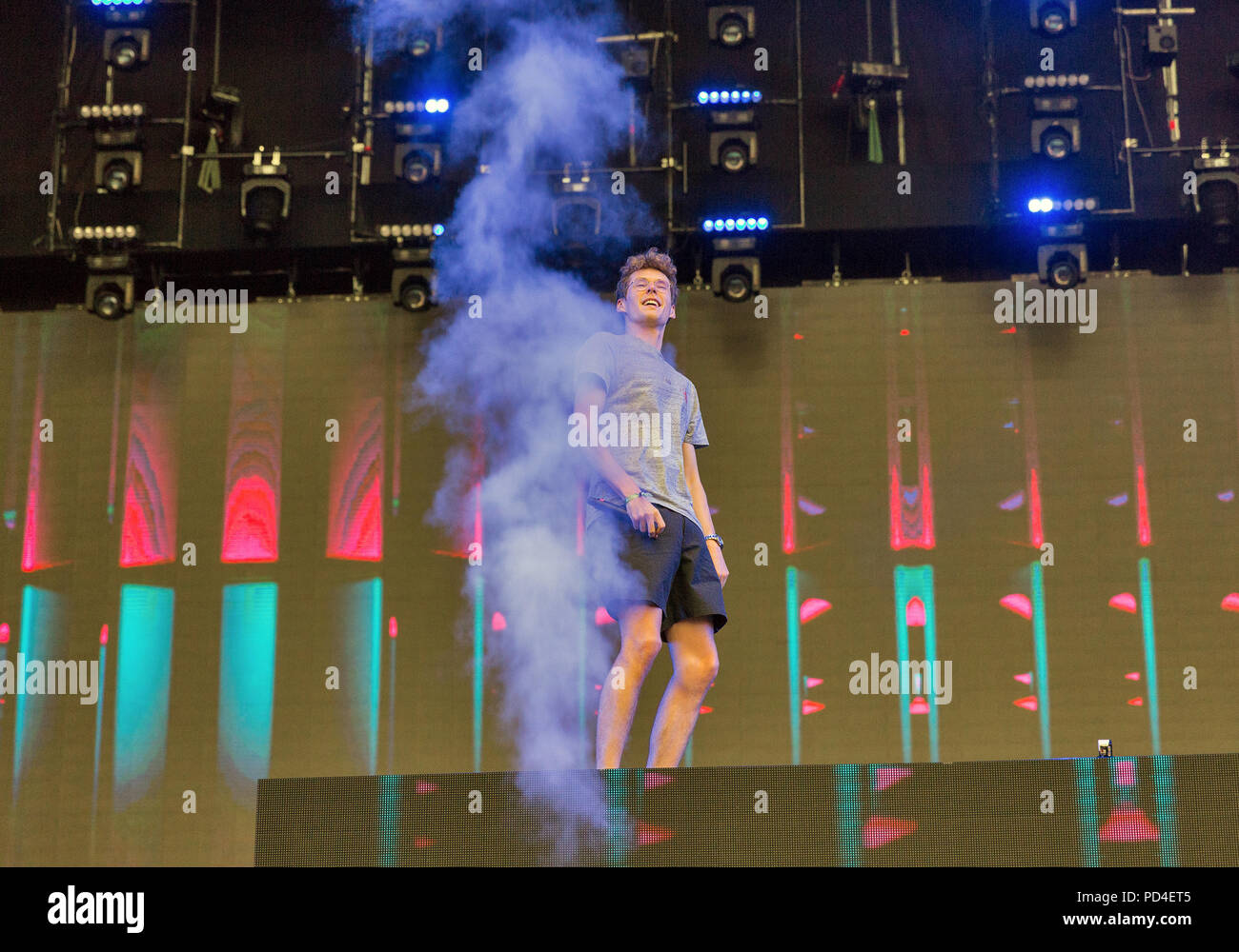 KIEV, UKRAINE - JULY 04, 2018: Felix De Laet, known by his stage name ...