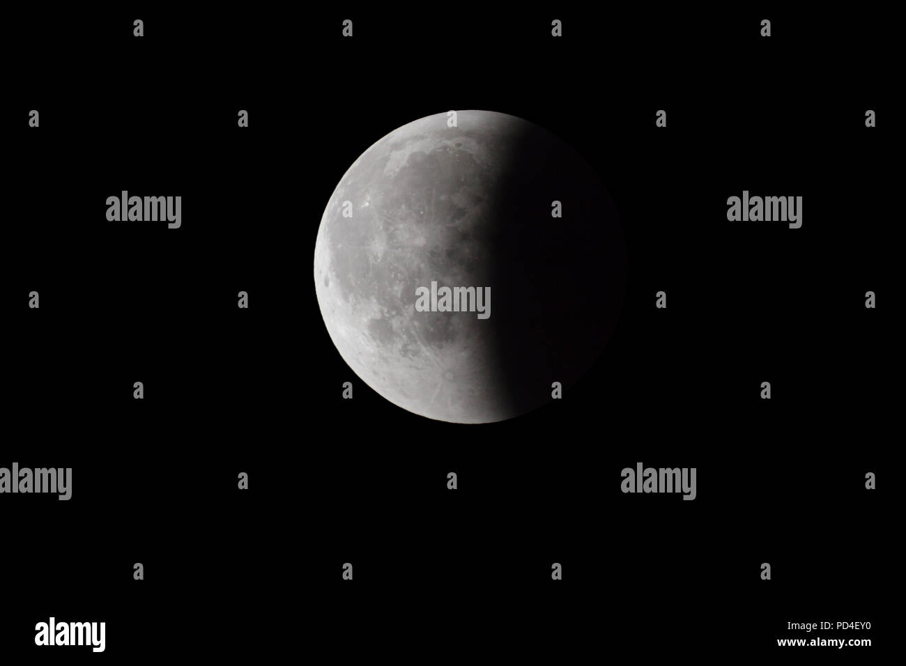 Full moon half moon total eclipse hi-res stock photography and images ...