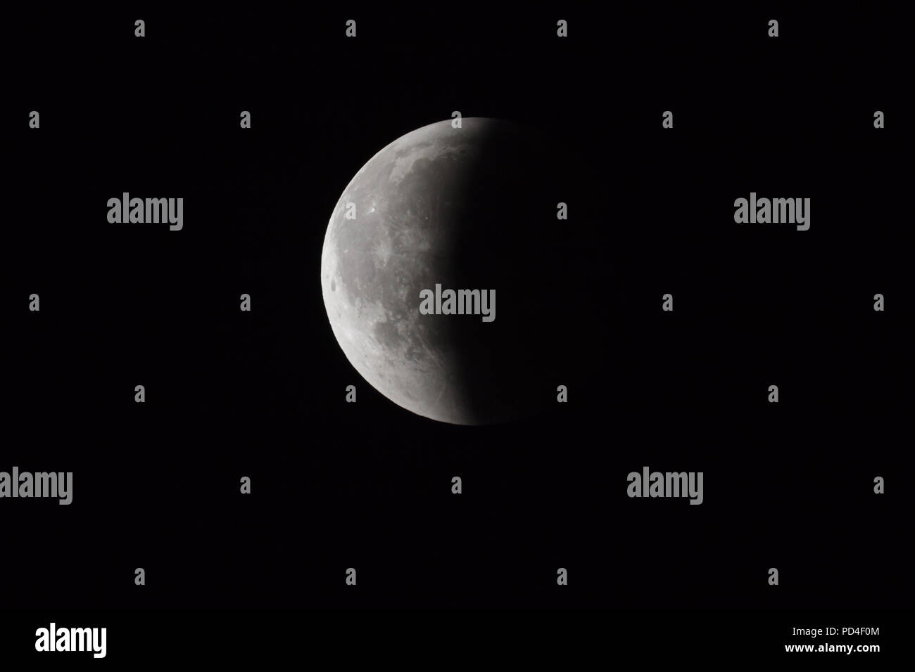 Full moon half moon total eclipse hi-res stock photography and images ...