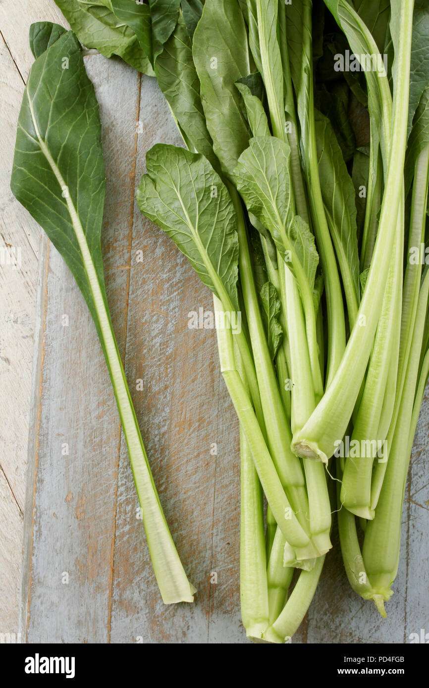 preparing fresh chard Stock Photo - Alamy