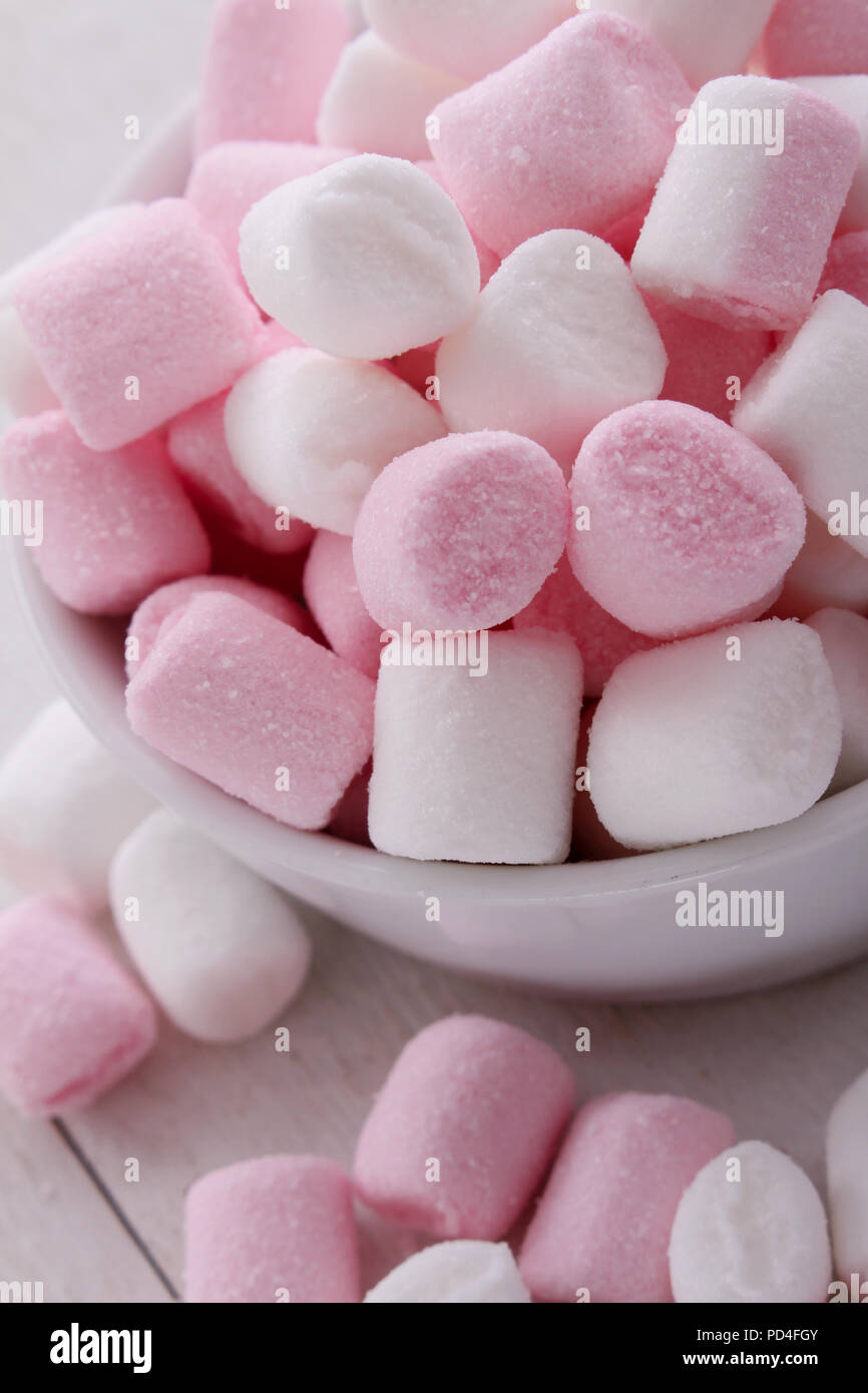 marsh mallow candy Stock Photo - Alamy