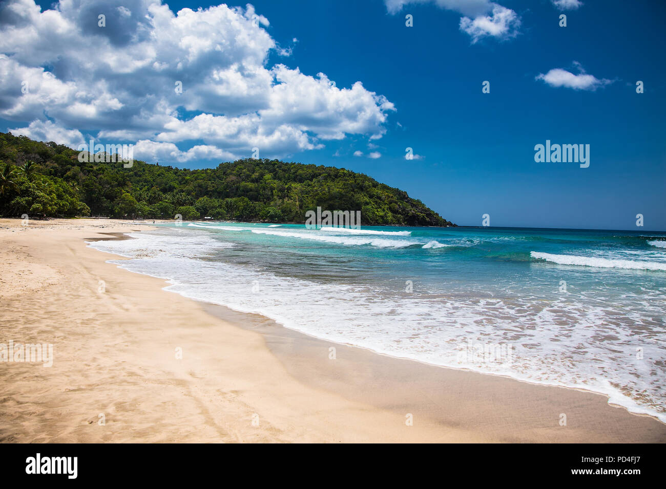 Sabang beach, Puerto Princesa, Palawan island. Philippines Stock Photo ...