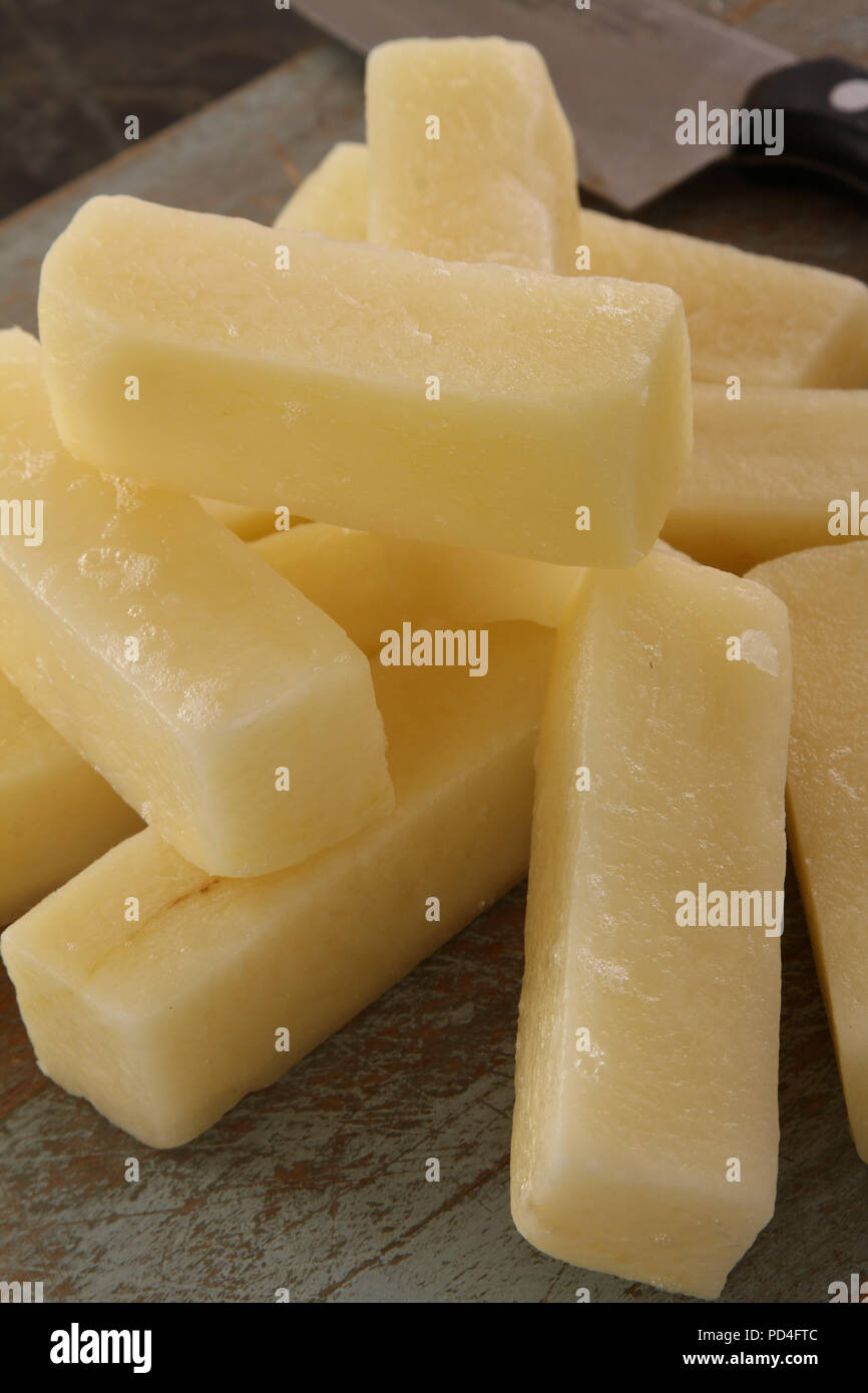 Chipping potatoes hi-res stock photography and images - Alamy