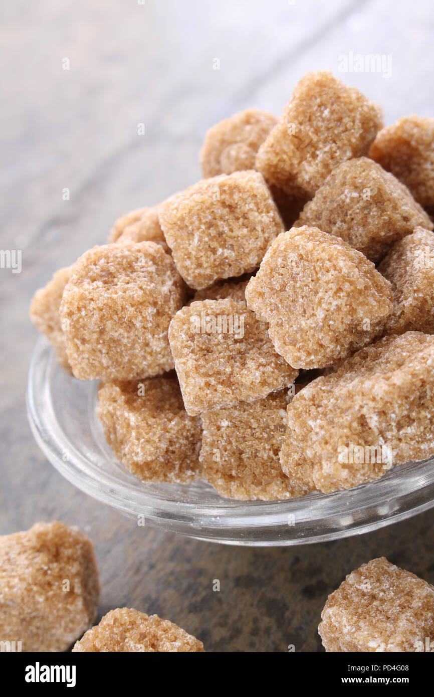 rustic sugar lumps Stock Photo - Alamy