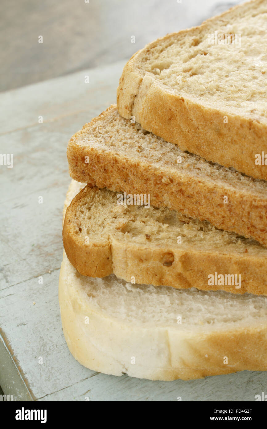 sliced bread selection Stock Photo - Alamy