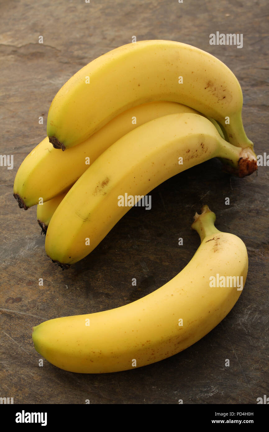 ripe banana fruit Stock Photo - Alamy