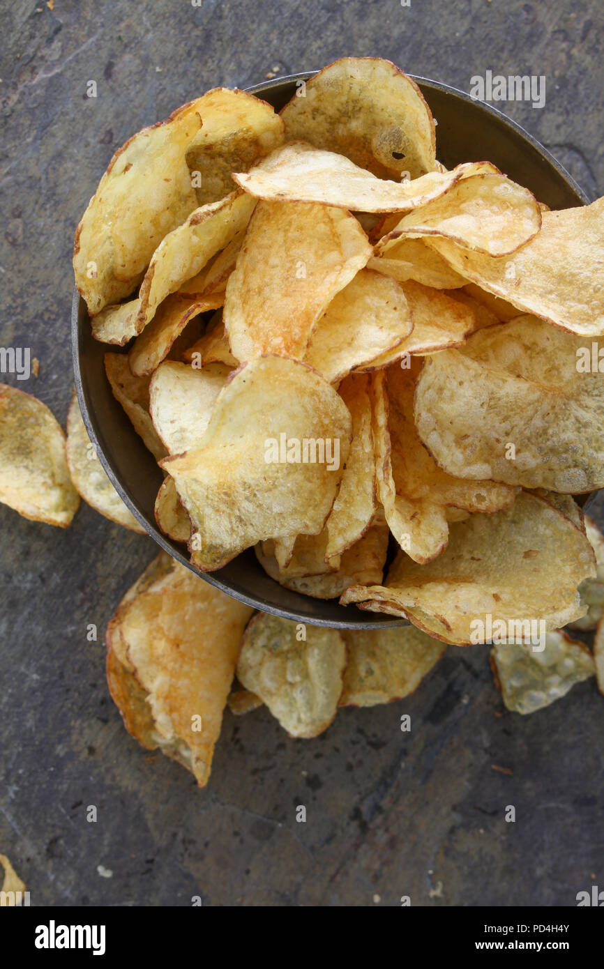 potato crisp chips Stock Photo - Alamy