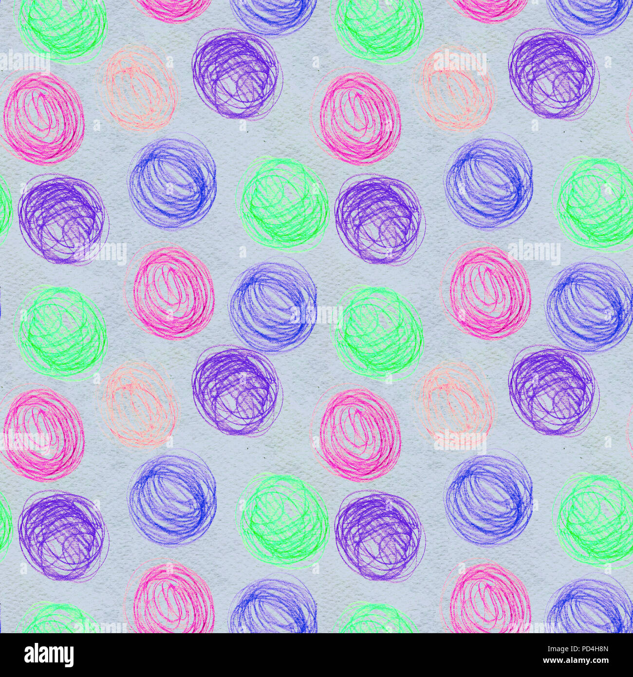 Colour chalk scribble hi-res stock photography and images - Alamy