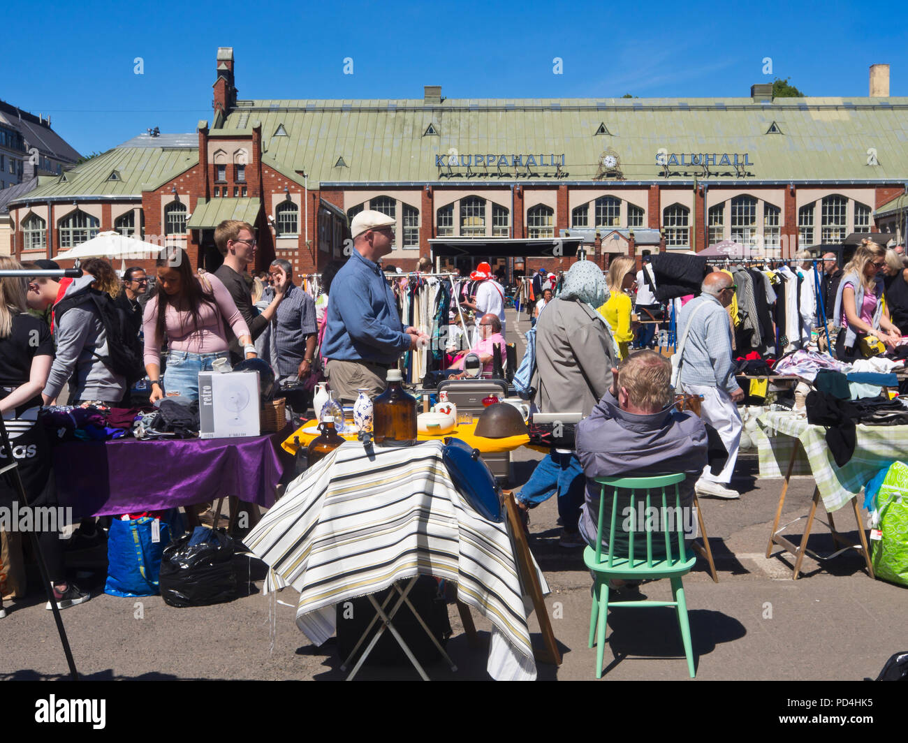 Helsinki flea market hi-res stock photography and images - Alamy