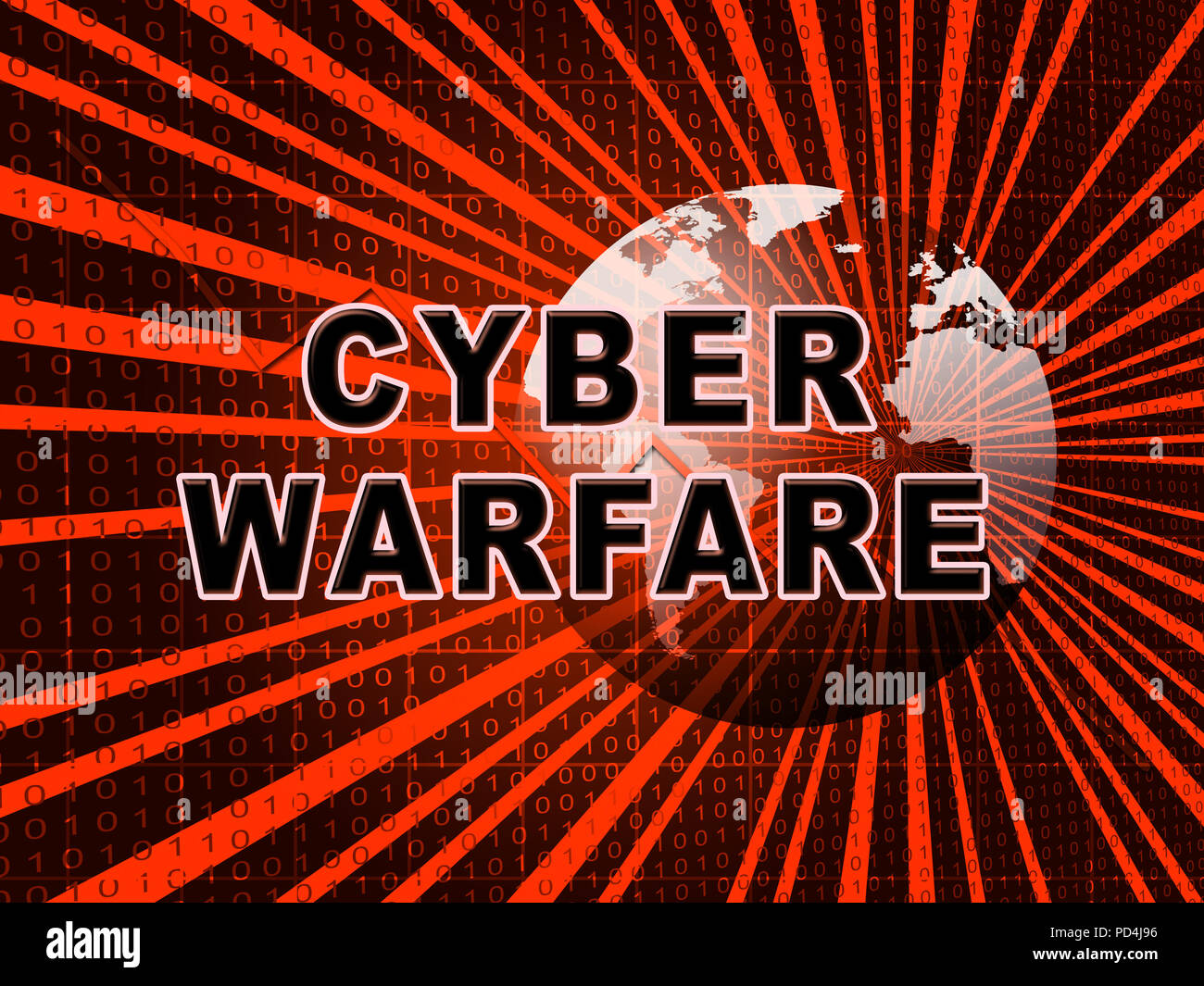 Cyber warfare army illustration hi-res stock photography and images - Alamy